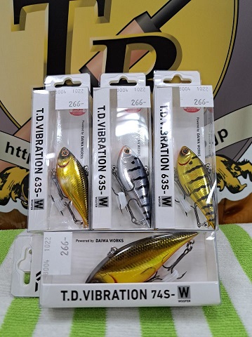 DAIWA T.D. VIBRATION 63S – W / 74S – W